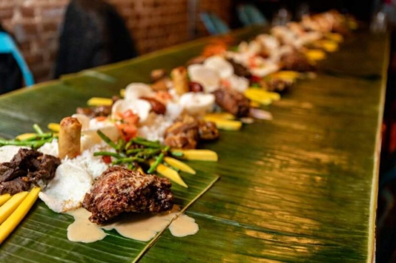 JUNIOR | 1 Giant Eat-With-Your-Hands Feast At Filipino Resto