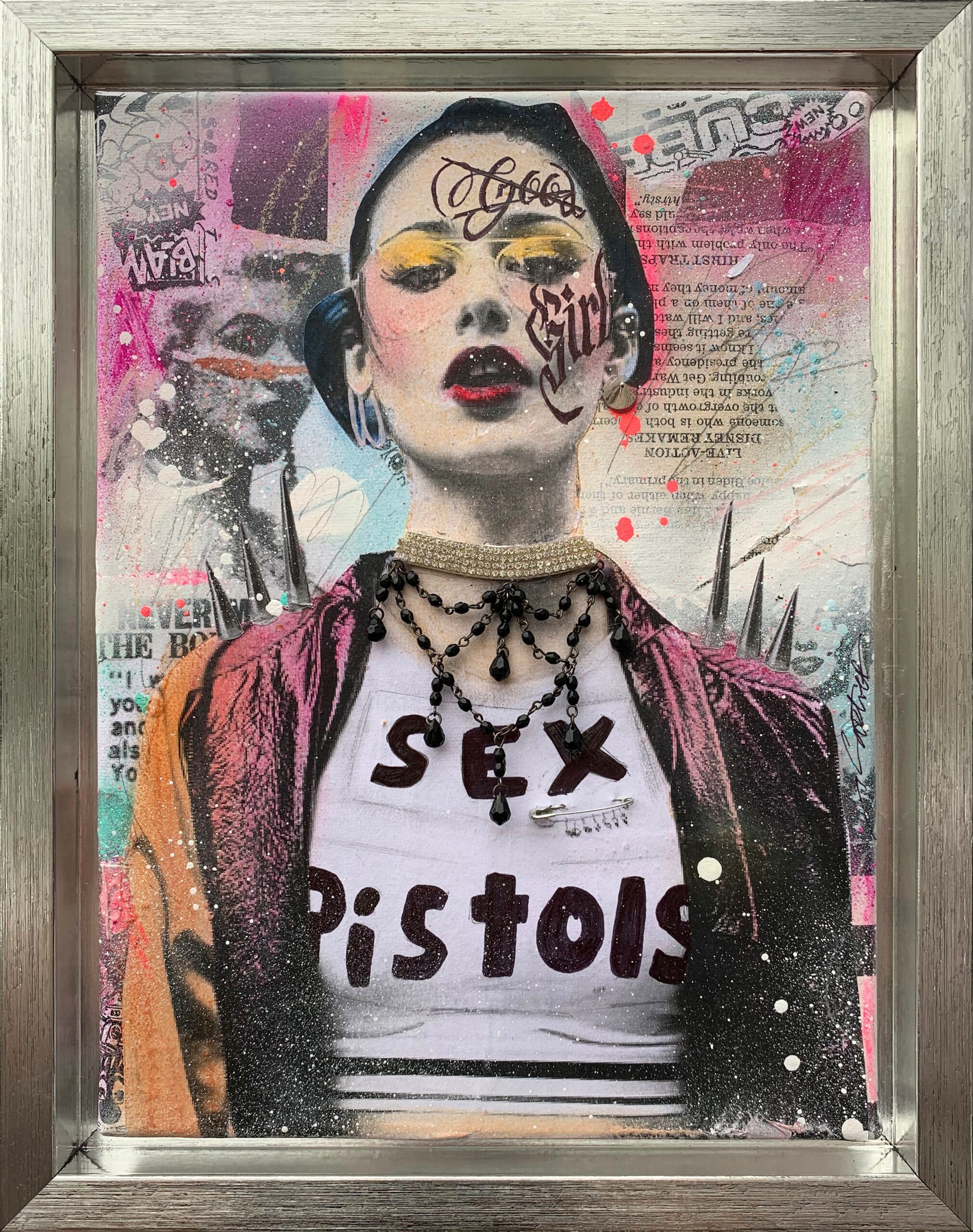 TINA CARTIER | Punk Lipstick Riot Breaks Out At Galerie DBC