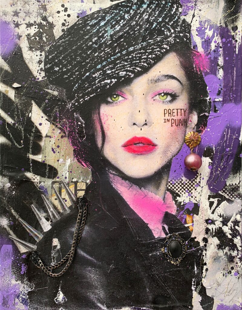 TINA CARTIER | Punk Lipstick Riot Breaks Out At Galerie DBC